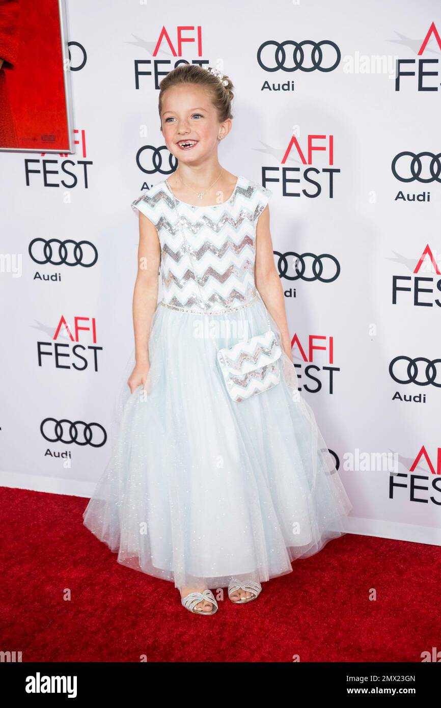 Actress Sunnie Pelant arrives at the 2016 AFI Festival "Jackie" Centerpiece Gala at the TCL ...
