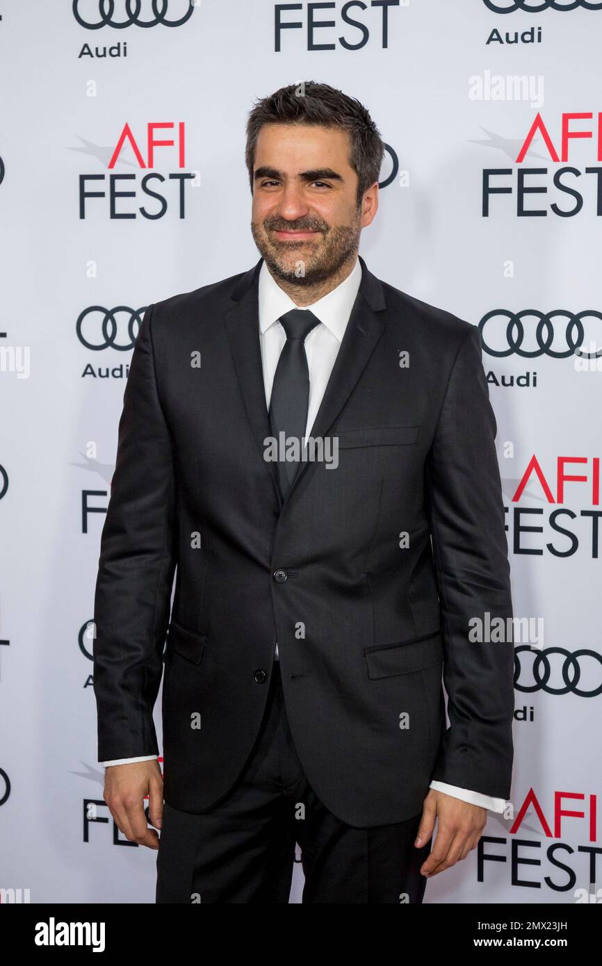 Editor Sebastian Sepulveda arrives at the 2016 AFI Festival "Jackie ...