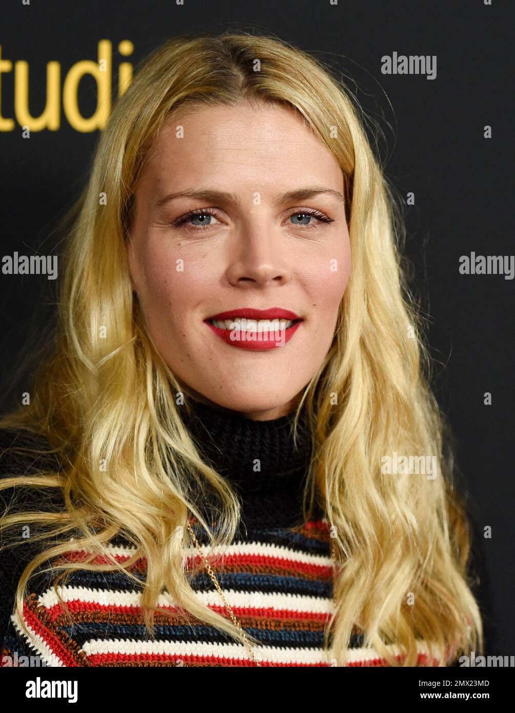 Actress Busy Phillips poses at the premiere of the film "Manchester by ...