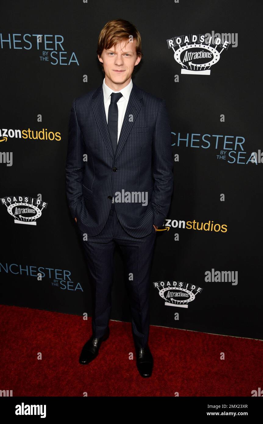 Lucas Hedges, a cast member in "Manchester by the Sea," poses at the ...