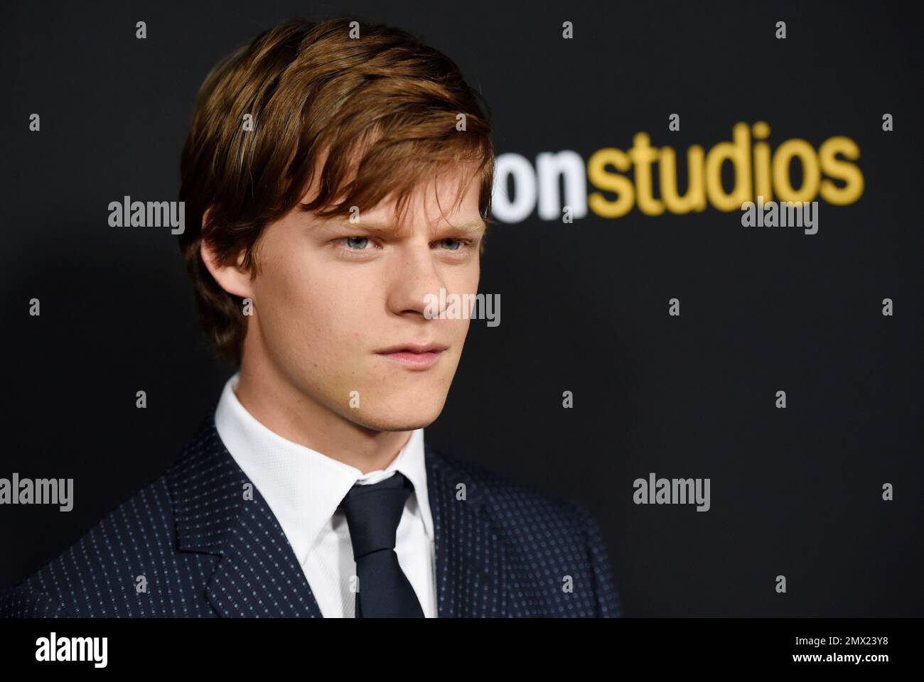 Lucas Hedges, a cast member in "Manchester by the Sea," poses at the ...