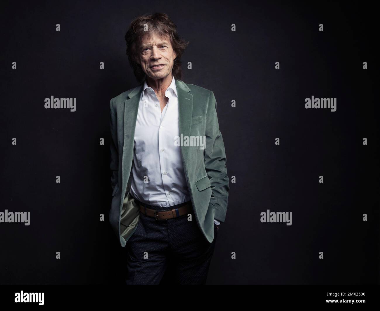 Mick Jagger of the Rolling Stones poses for a portrait on Monday, Nov ...
