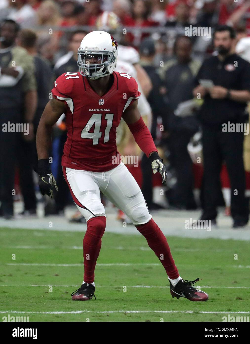 Arizona Cardinals cornerback Marcus Cooper (41) during an NFL football ...