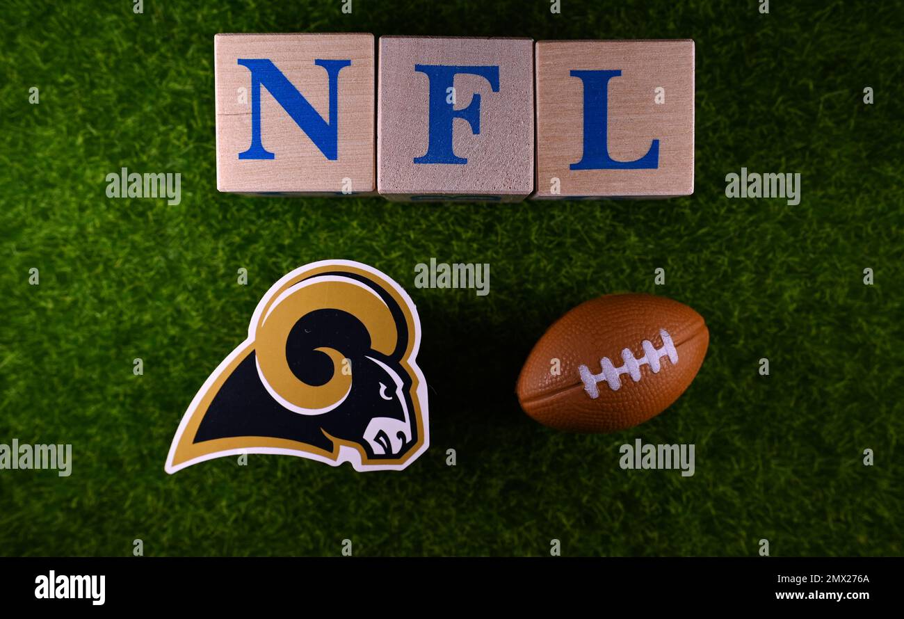 Rams football hi-res stock photography and images - Alamy