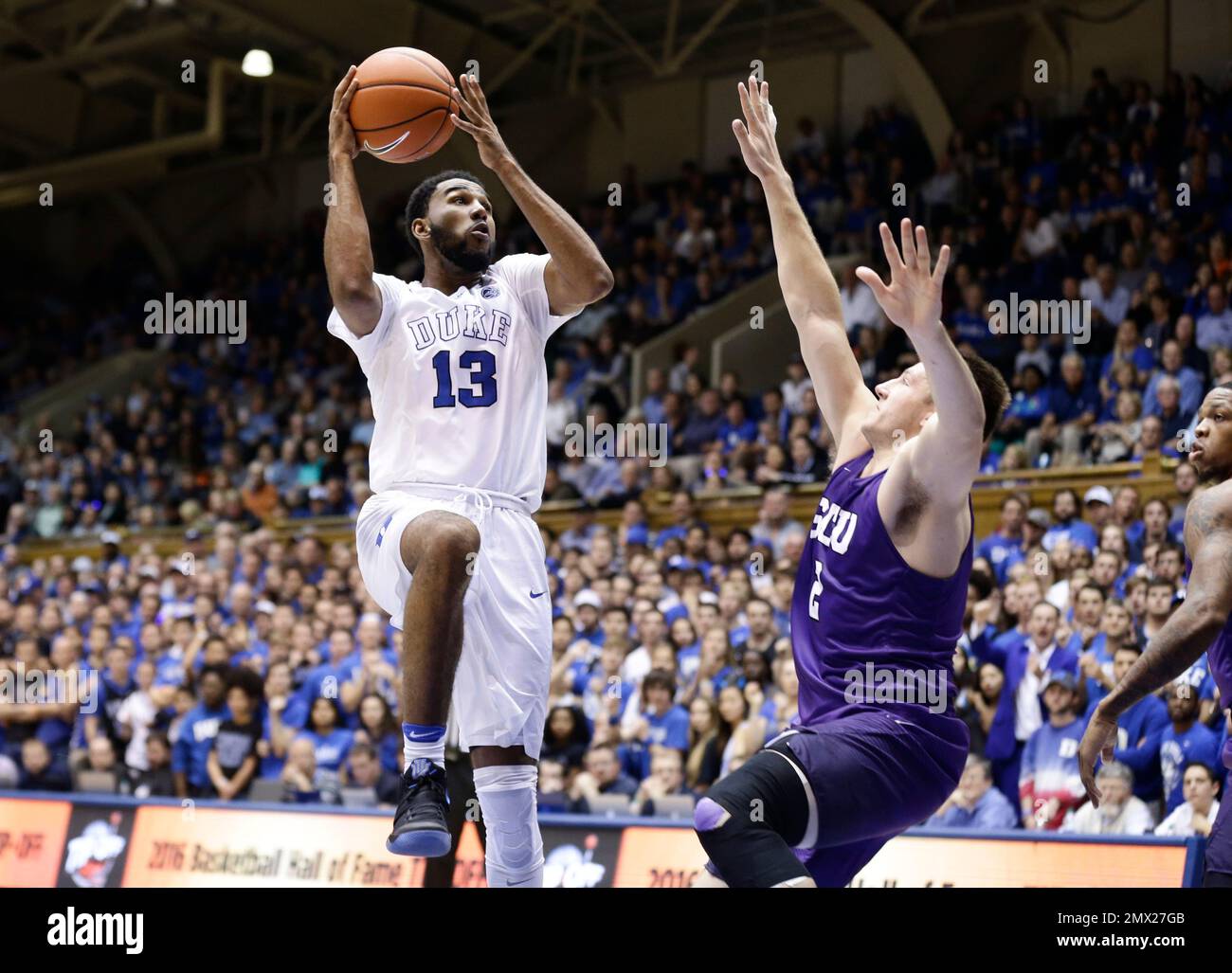 Duke's Matt Jones (13) drives to the basket as Grand Canyon's Joshua ...