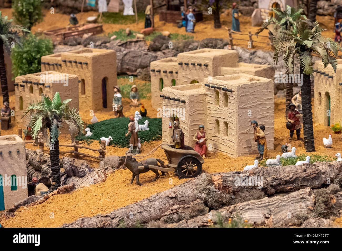 VILA REAL SANTO ANTONIO, PORTUGAL - 1st JANUARY 2023: Christmas ...