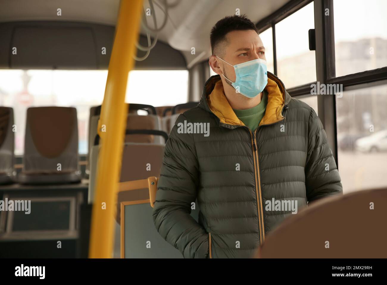 Sick cold person bus hi-res stock photography and images - Alamy