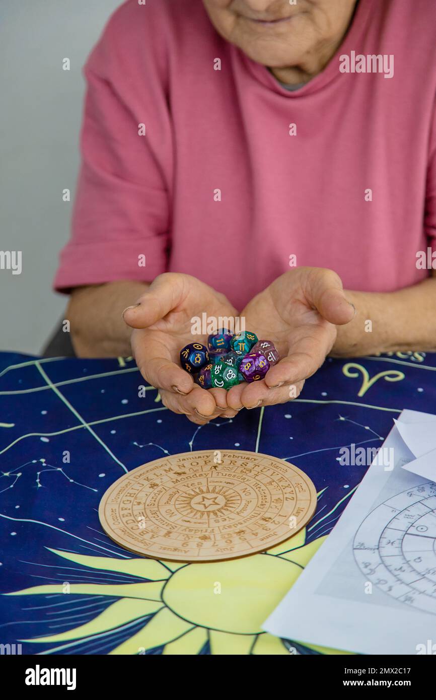 Woman spiritual numbers hi-res stock photography and images - Alamy