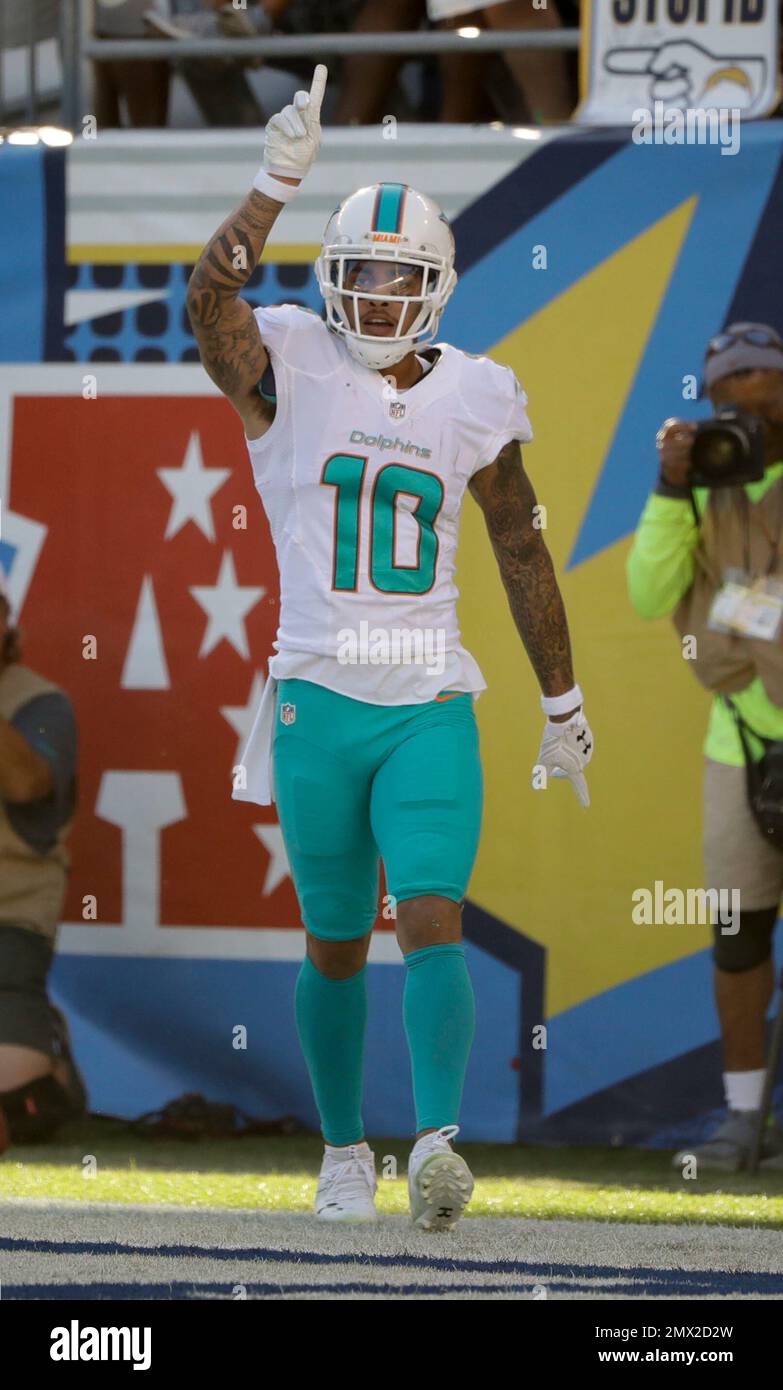 Miami Dolphins wide receiver Kenny Stills celebrates after scoring ...