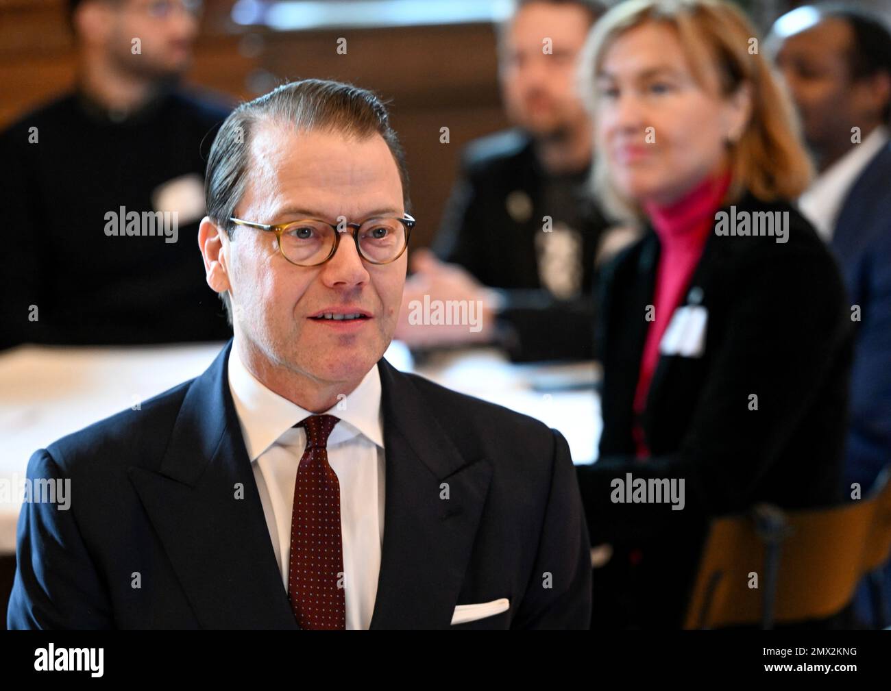 Prince Daniel at the Crown Princess Couple's Foundation's seminar ...