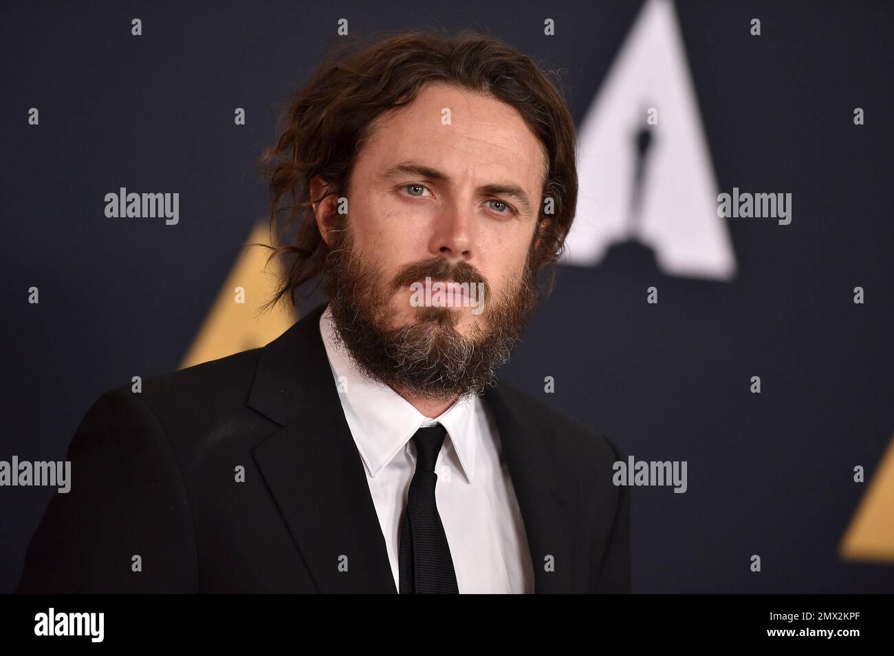 Casey Affleck arrives at the 2016 Governors Awards on Saturday, Nov. 12 ...