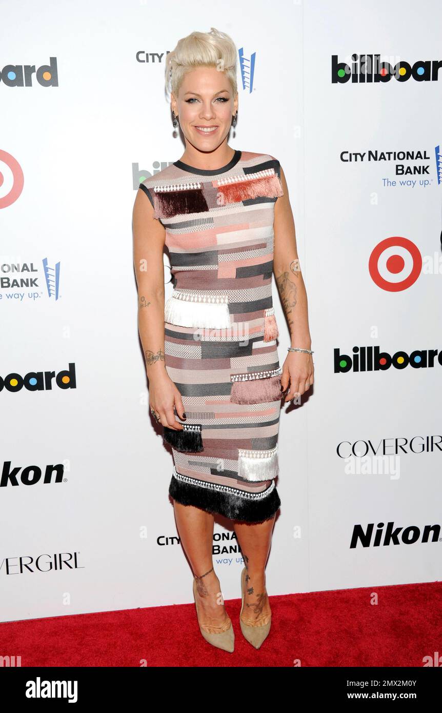 FILE - In this Dec. 10, 2013 file photo, singer Pink who is honored ...