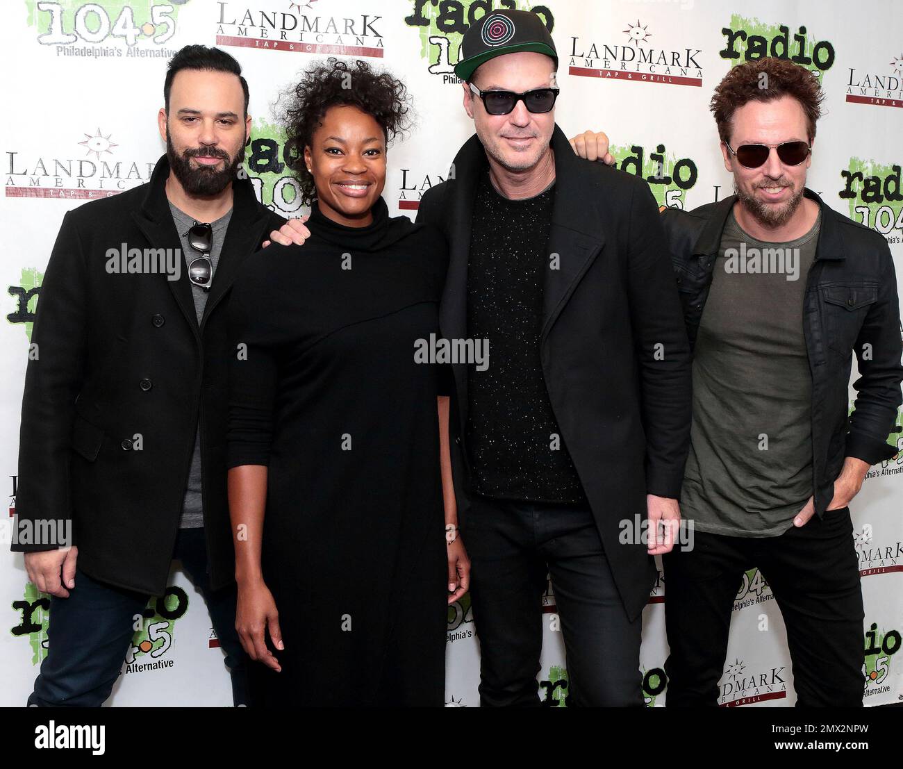 Jeremy Ruzumna, from left, Noelle Scaggs, Michael Fitzpatrick and ...