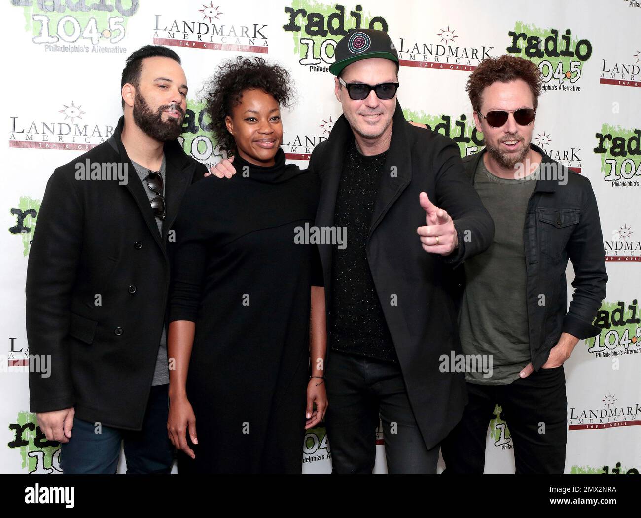 Jeremy Ruzumna, from left, Noelle Scaggs, Michael Fitzpatrick and ...