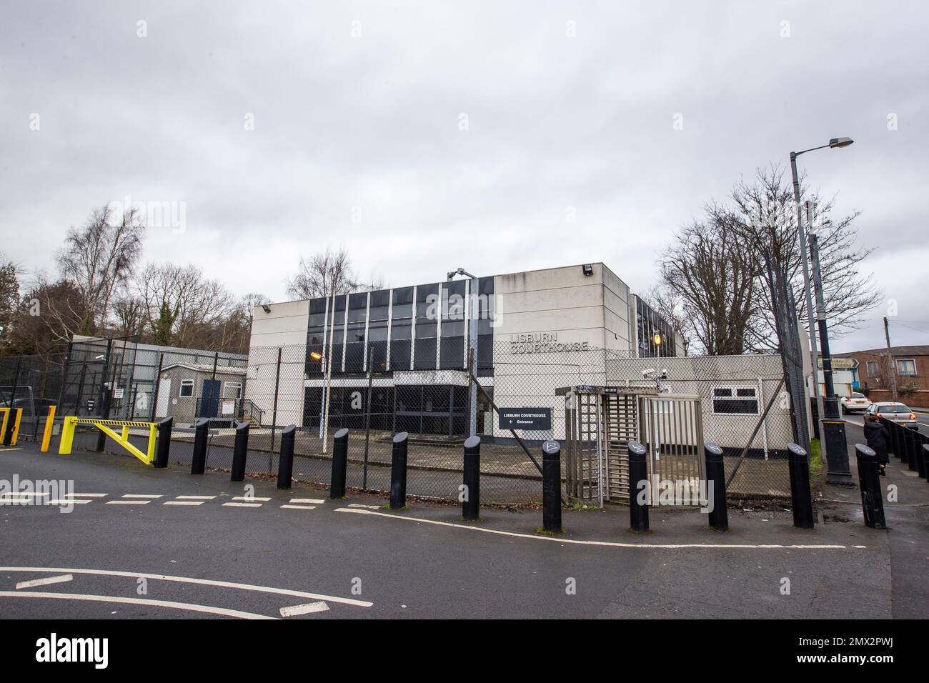 A view of Lisburn Courthouse, where a 32-year-old man accused of the ...