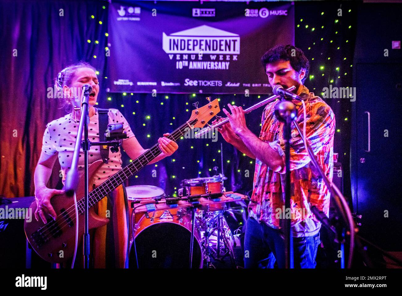 Edinburgh, Scotland. Wed 1 February 2023. Pocket Monica onstage at ...