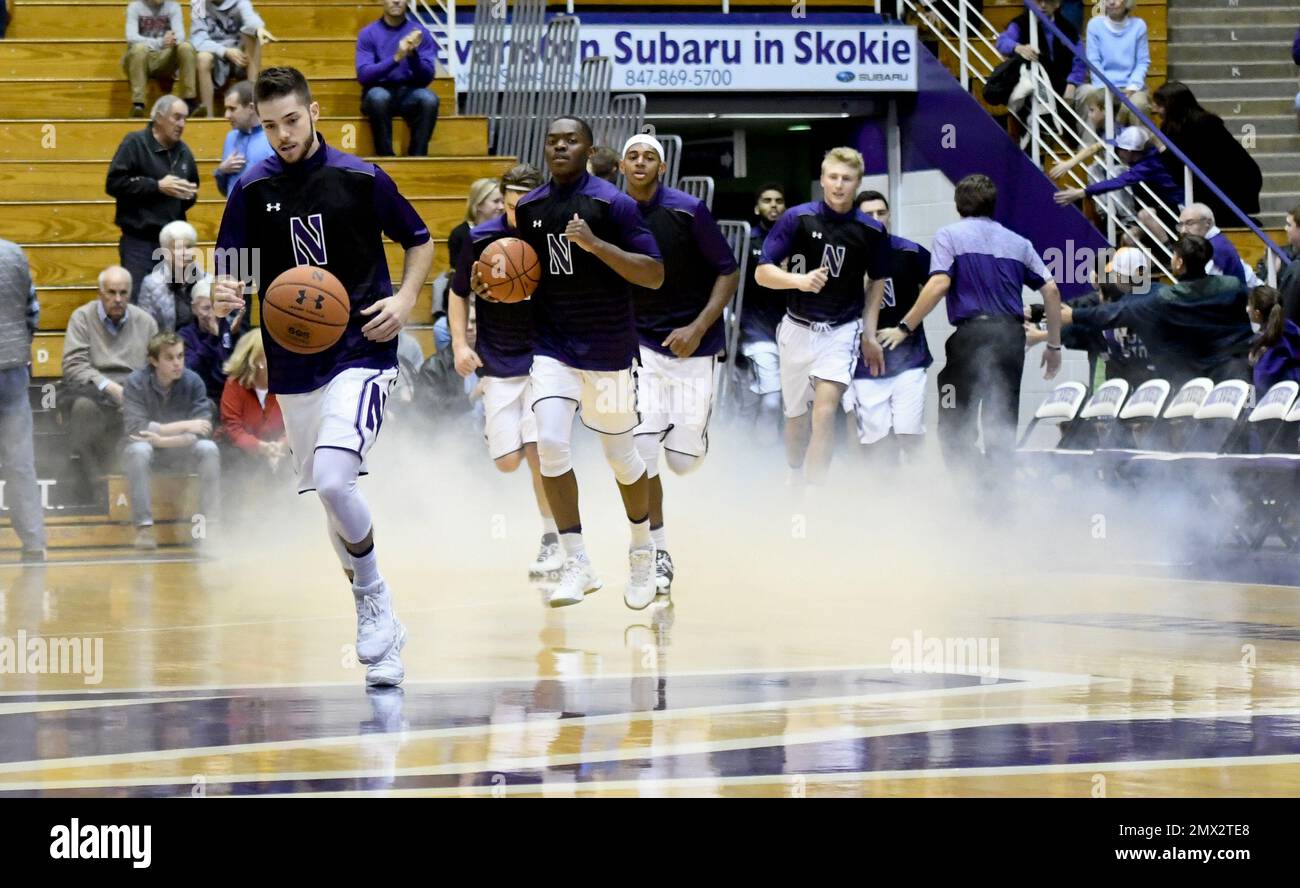 Northwestern Basketball Court
