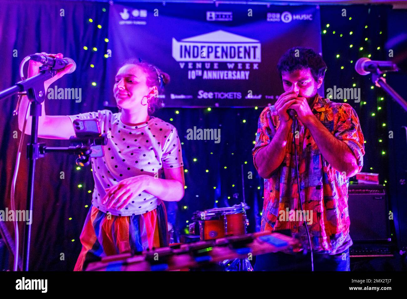 Edinburgh, Scotland. Wed 1 February 2023. Pocket Monica onstage at ...