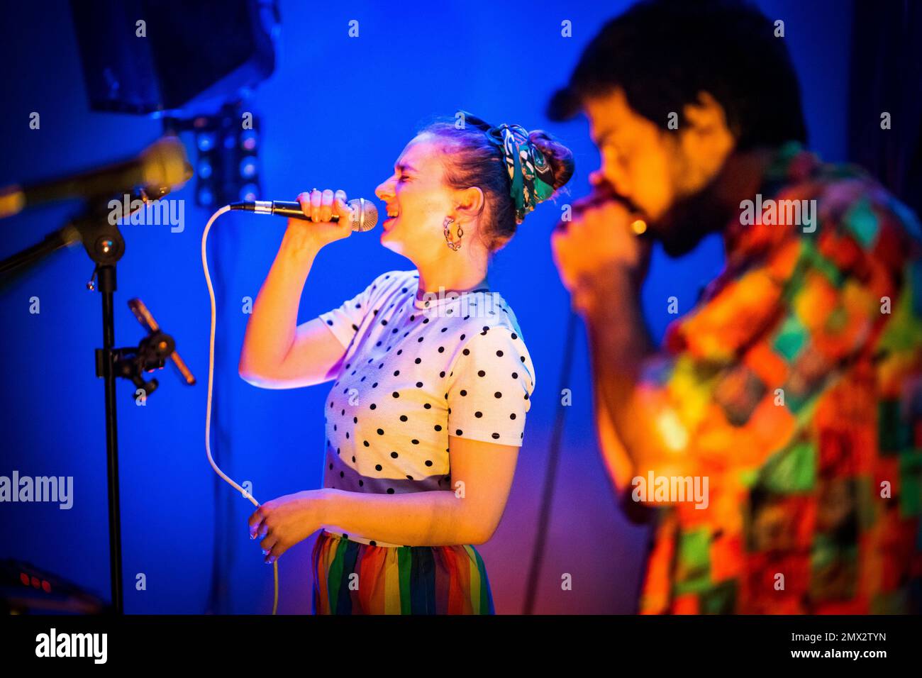 Edinburgh, Scotland. Wed 1 February 2023. Pocket Monica onstage at ...