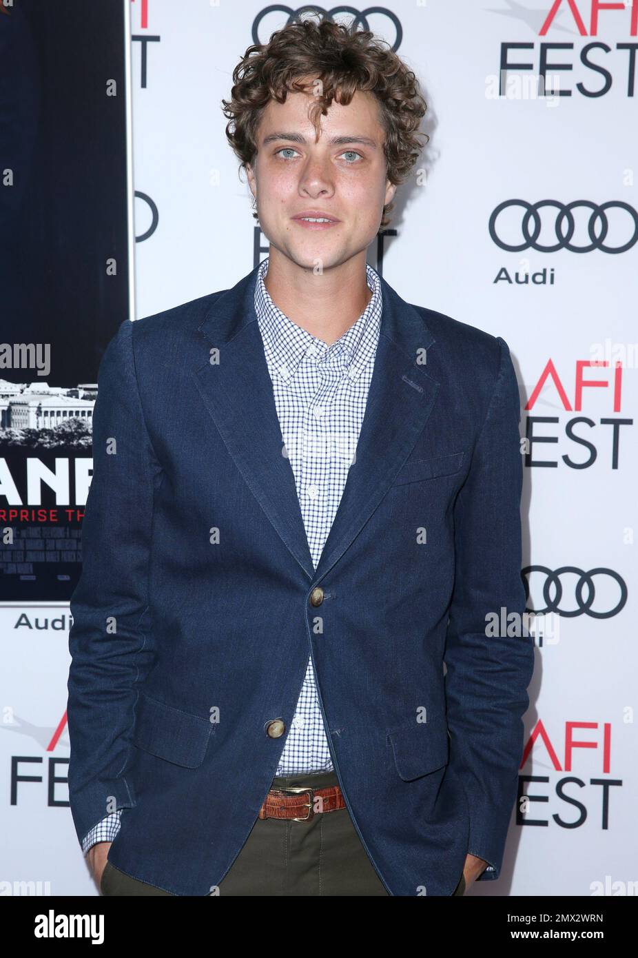 Douglas Smith arrives at the world premiere of "Miss Sloane" during the ...
