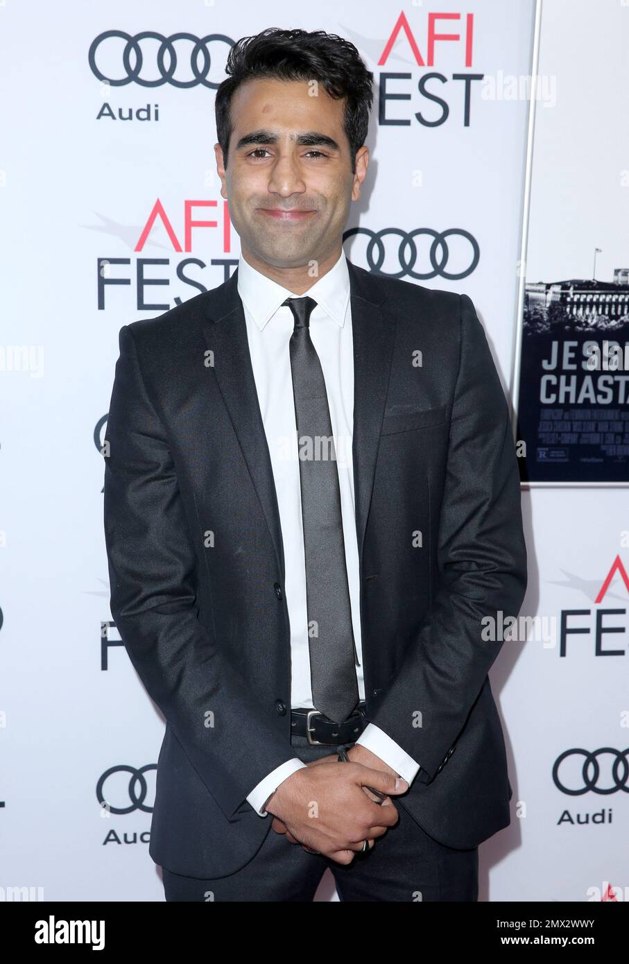 Al Mukadam arrives at the world premiere of "Miss Sloane" during the ...