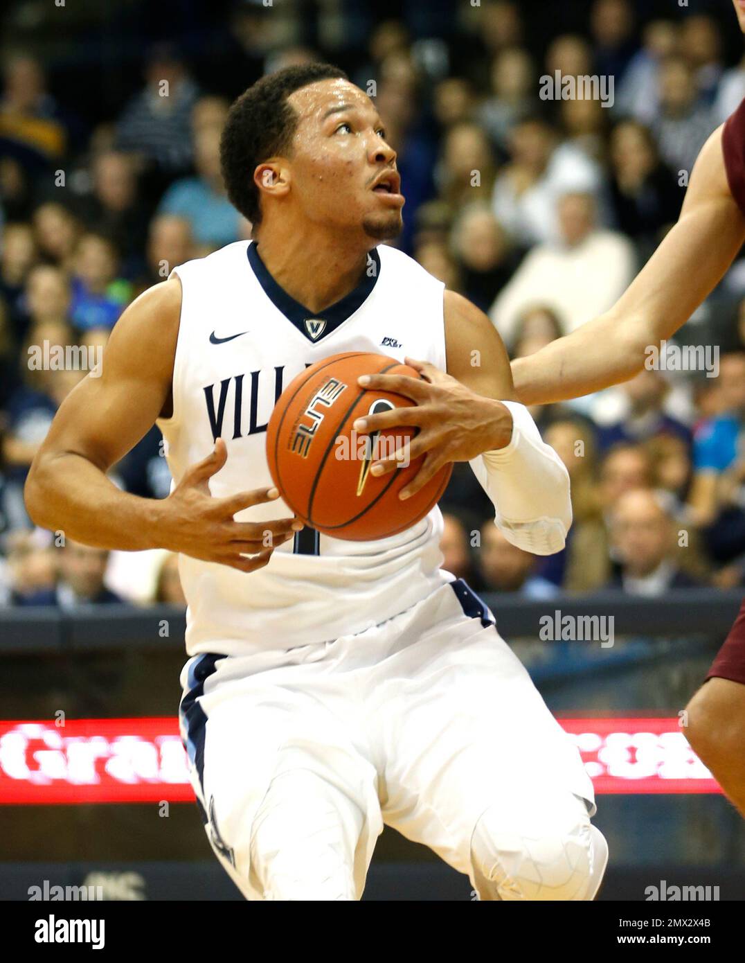 Villanova guard Jalen Brunson (1) in action during an NCAA college ...