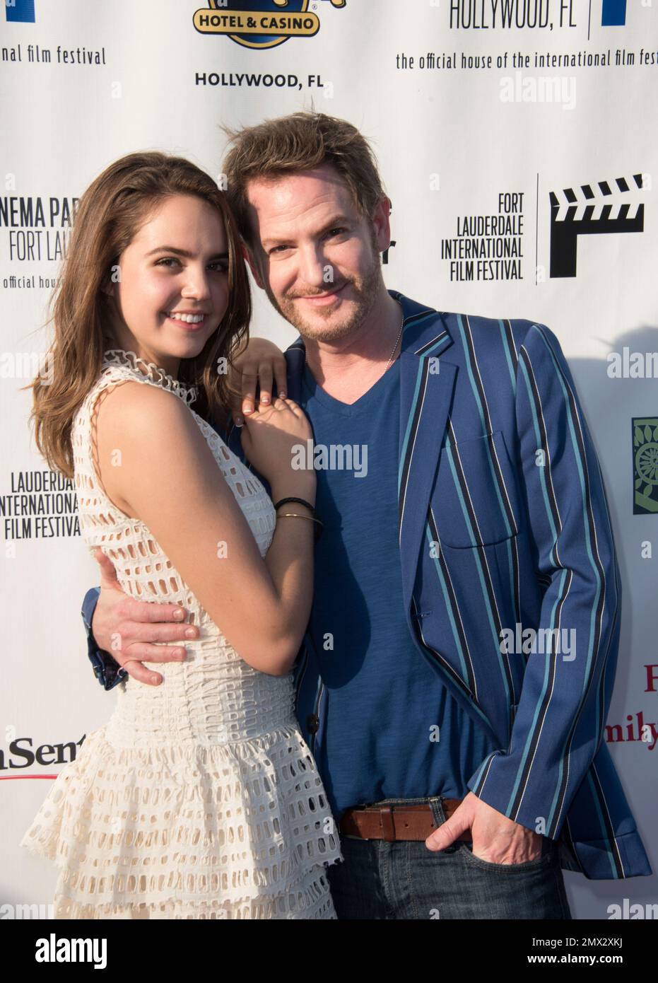 Bailee Madison, left, and Jamison Stern arrive at the 31st annual Fort ...