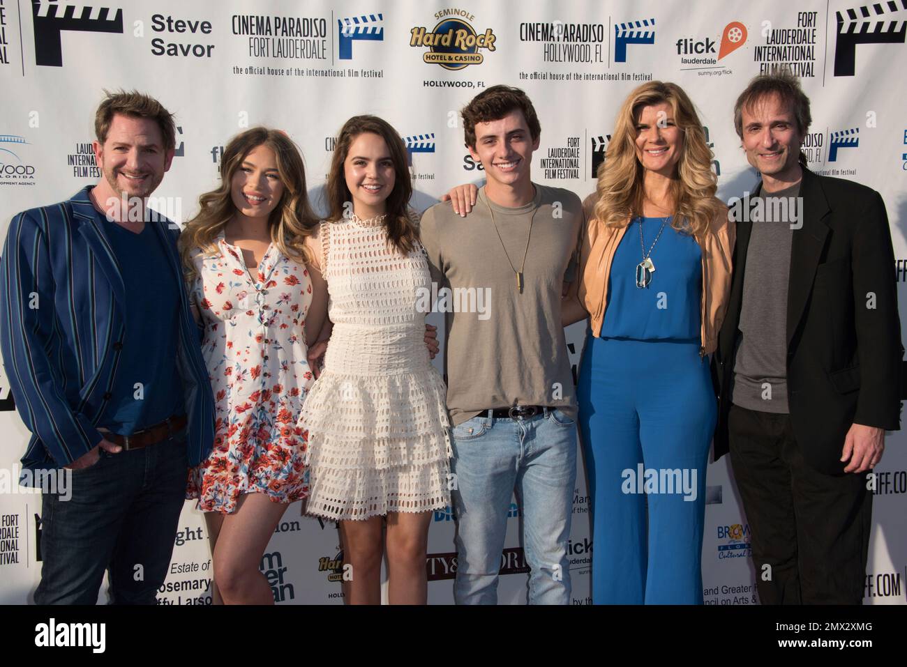 Jamison Stern, from left, Bianca Matthews, Bailee Madison, Maverick ...