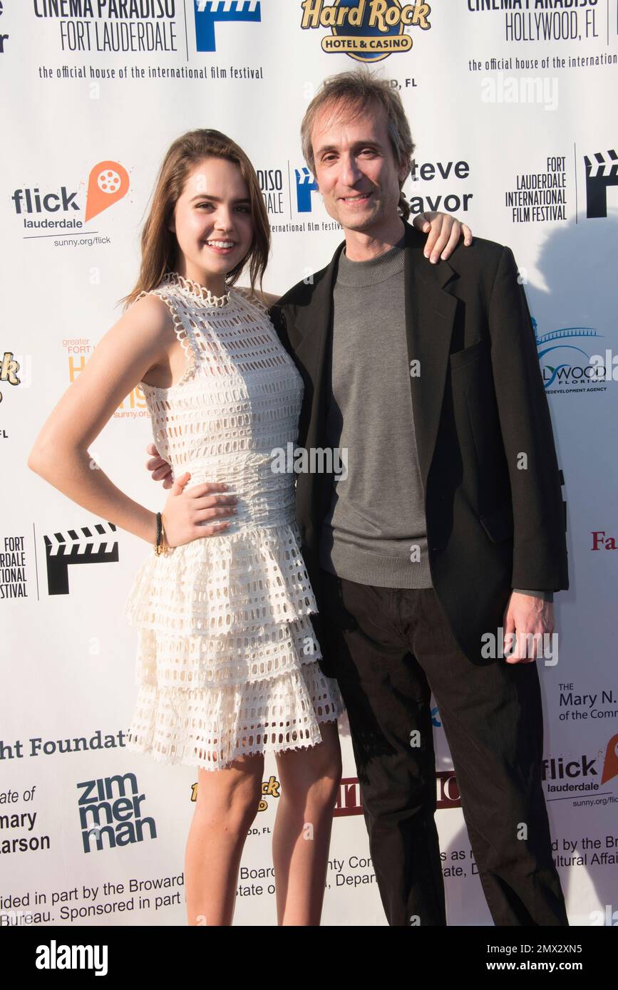 Bailee Madison, left , and Director Paul Serafini arrive at the 31st ...