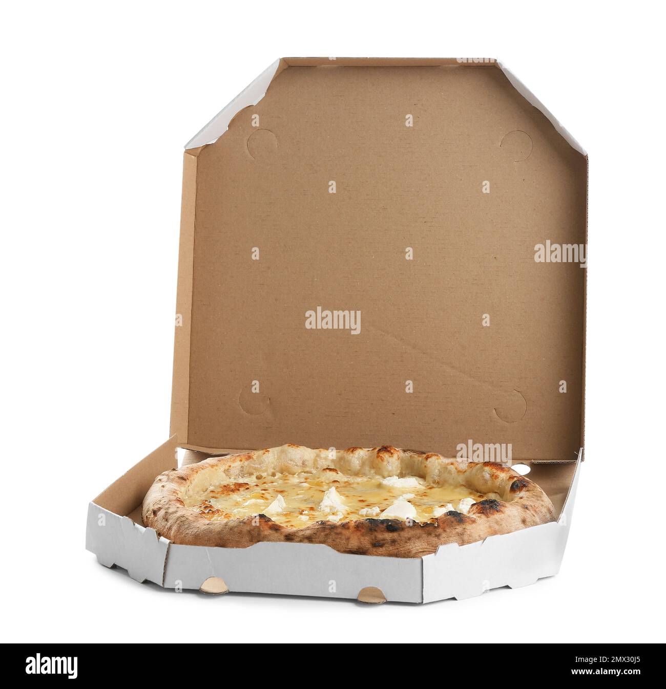 Classic cardboard takeout box Cut Out Stock Images & Pictures - Alamy