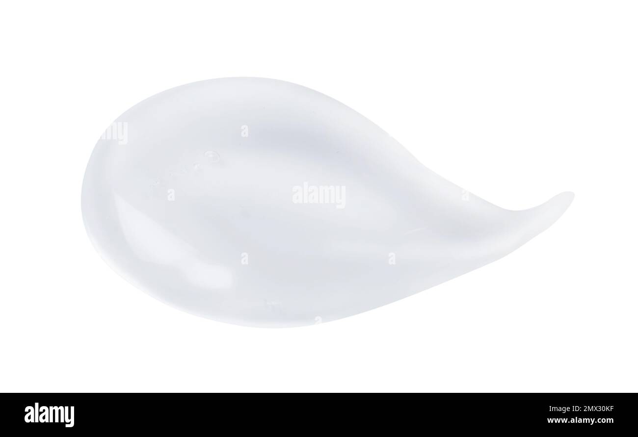 Sample of transparent cosmetic gel on white background Stock Photo - Alamy