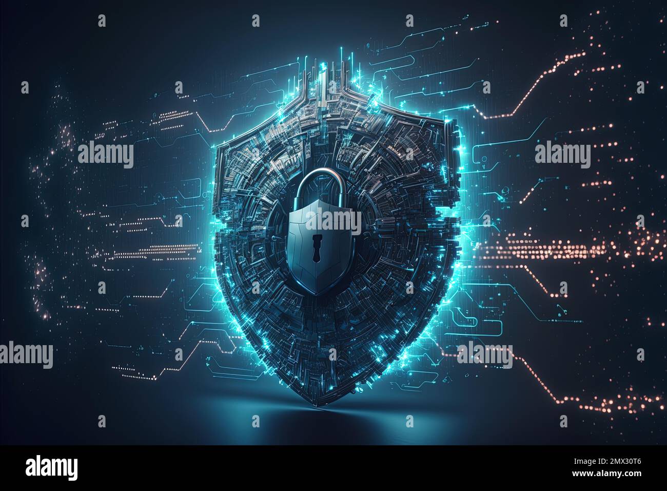 Data Protection, cybersecurity concept,global network security ...