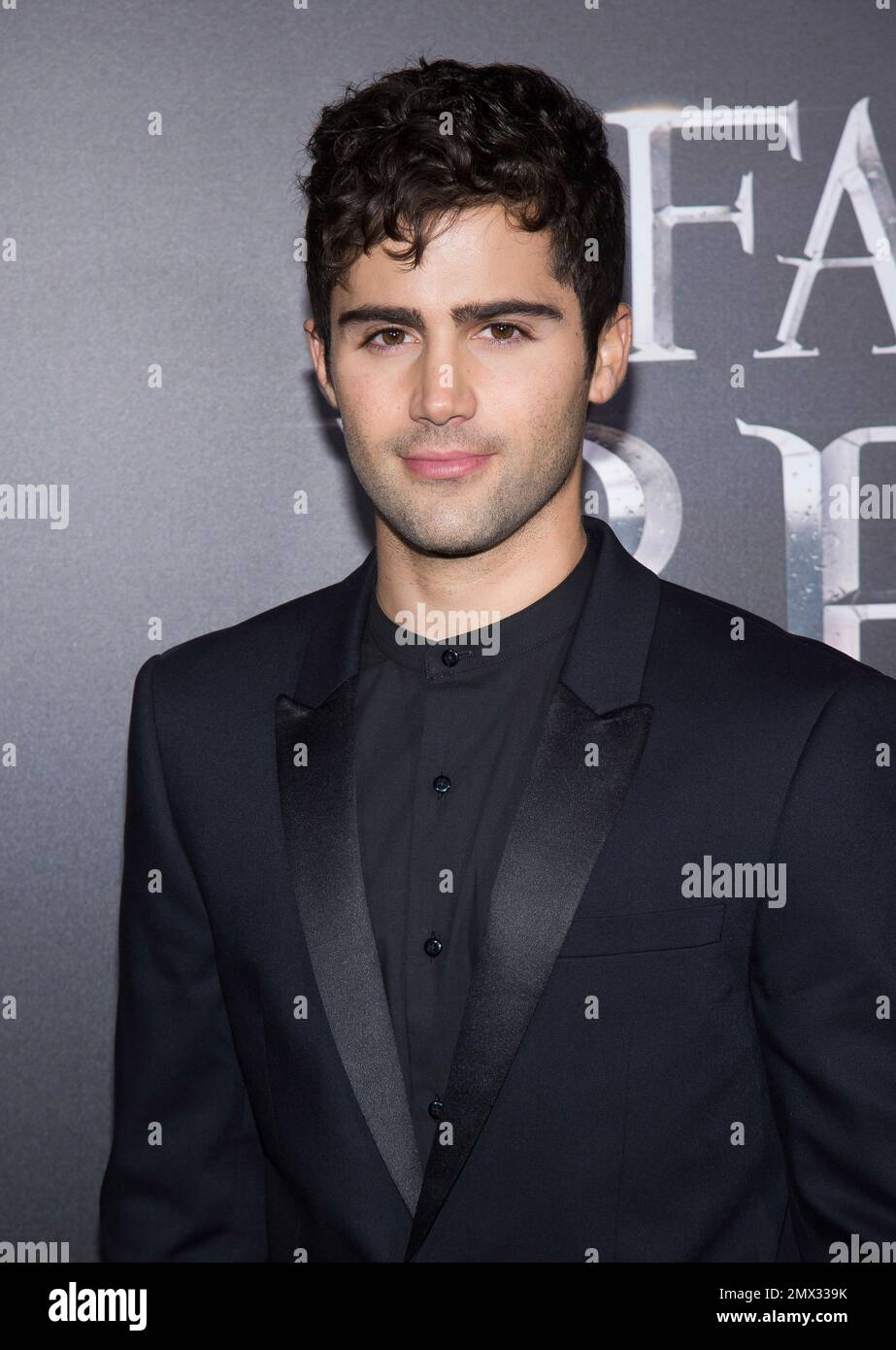 Max Ehrich attends the world premiere of "Fantastic Beasts and Where To ...