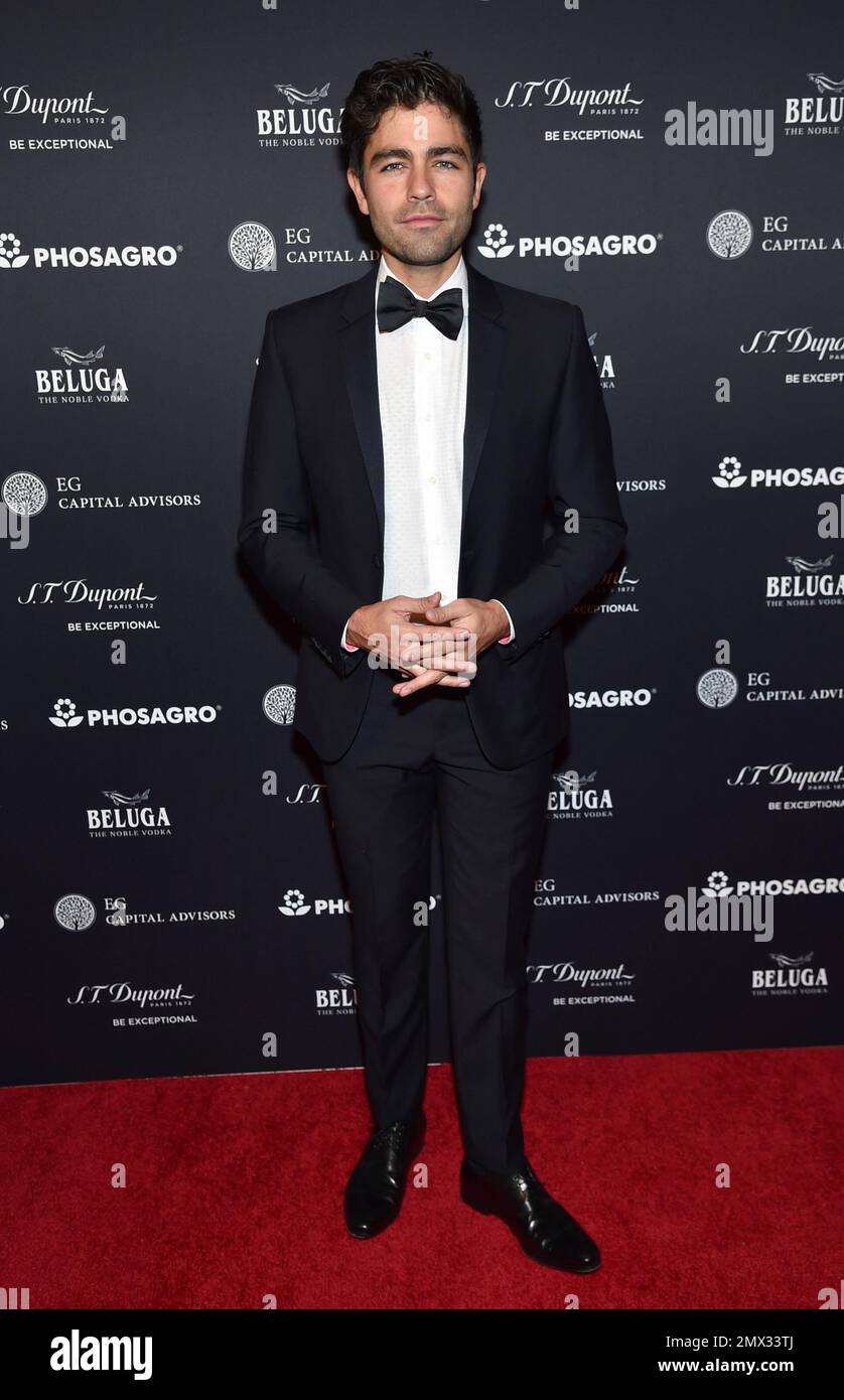 Actor Adrian Grenier attends the World Chess Championship Opening Night ...