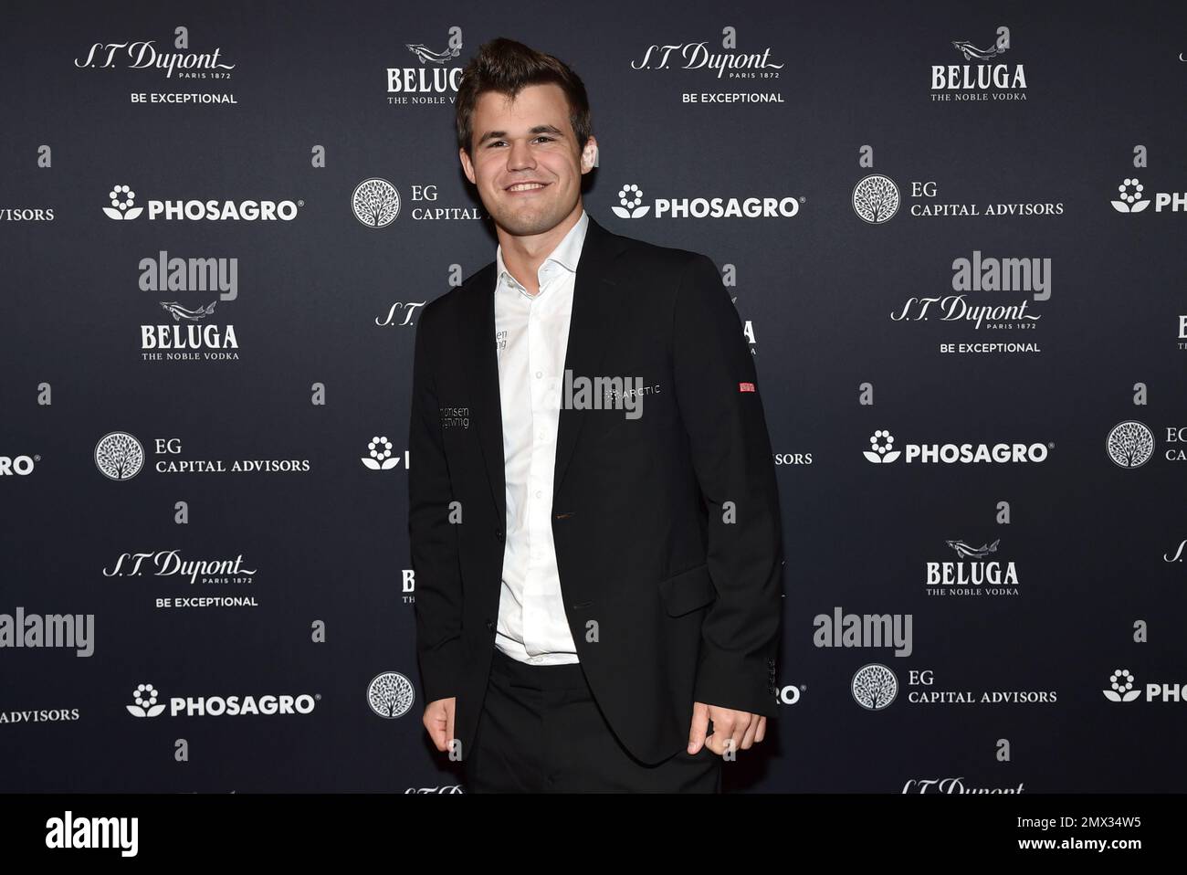 Current world chess champion Magnus Carlsen attends the World Chess ...