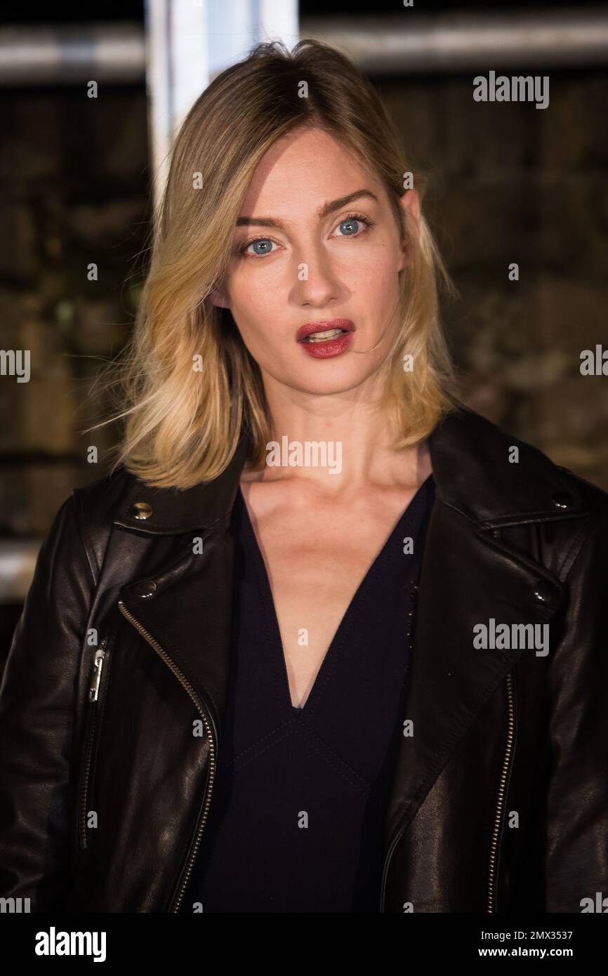 Eve Riccobono poses for photographers upon arrival at the Stella ...