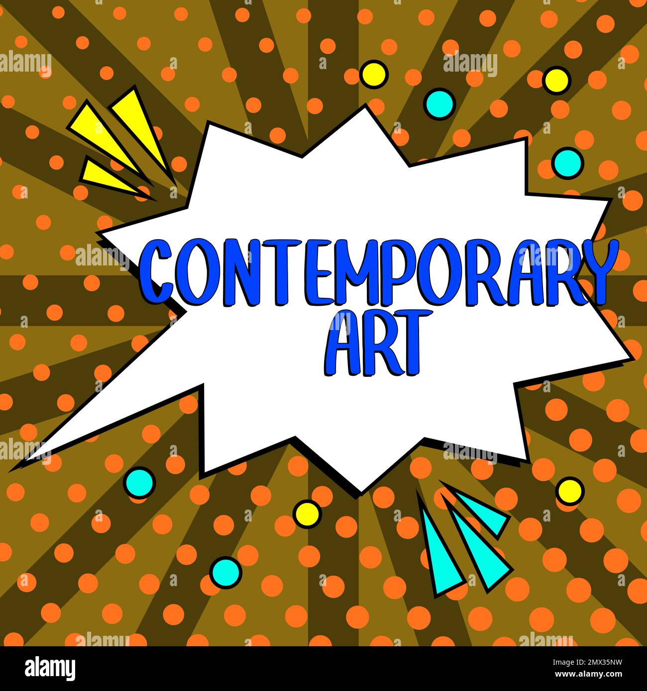 Writing displaying text Contemporary Art. Internet Concept made today ...