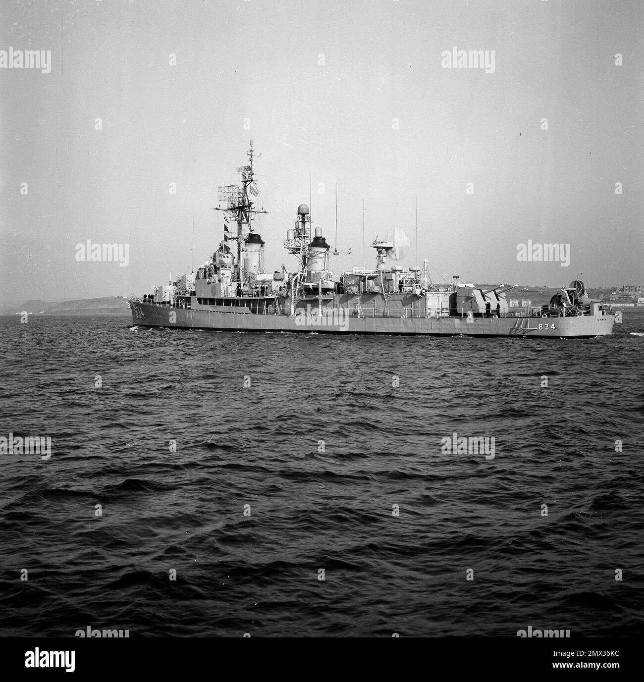 The USS Turner enters the Dardanelles Strait at Canakkale en route to ...