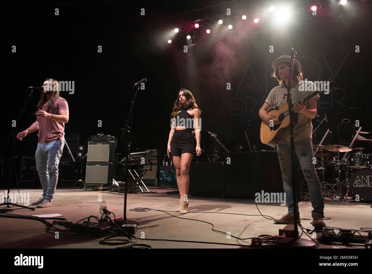 Michael Castro, from left, Jackie Castro and Jason Castro open up for ...