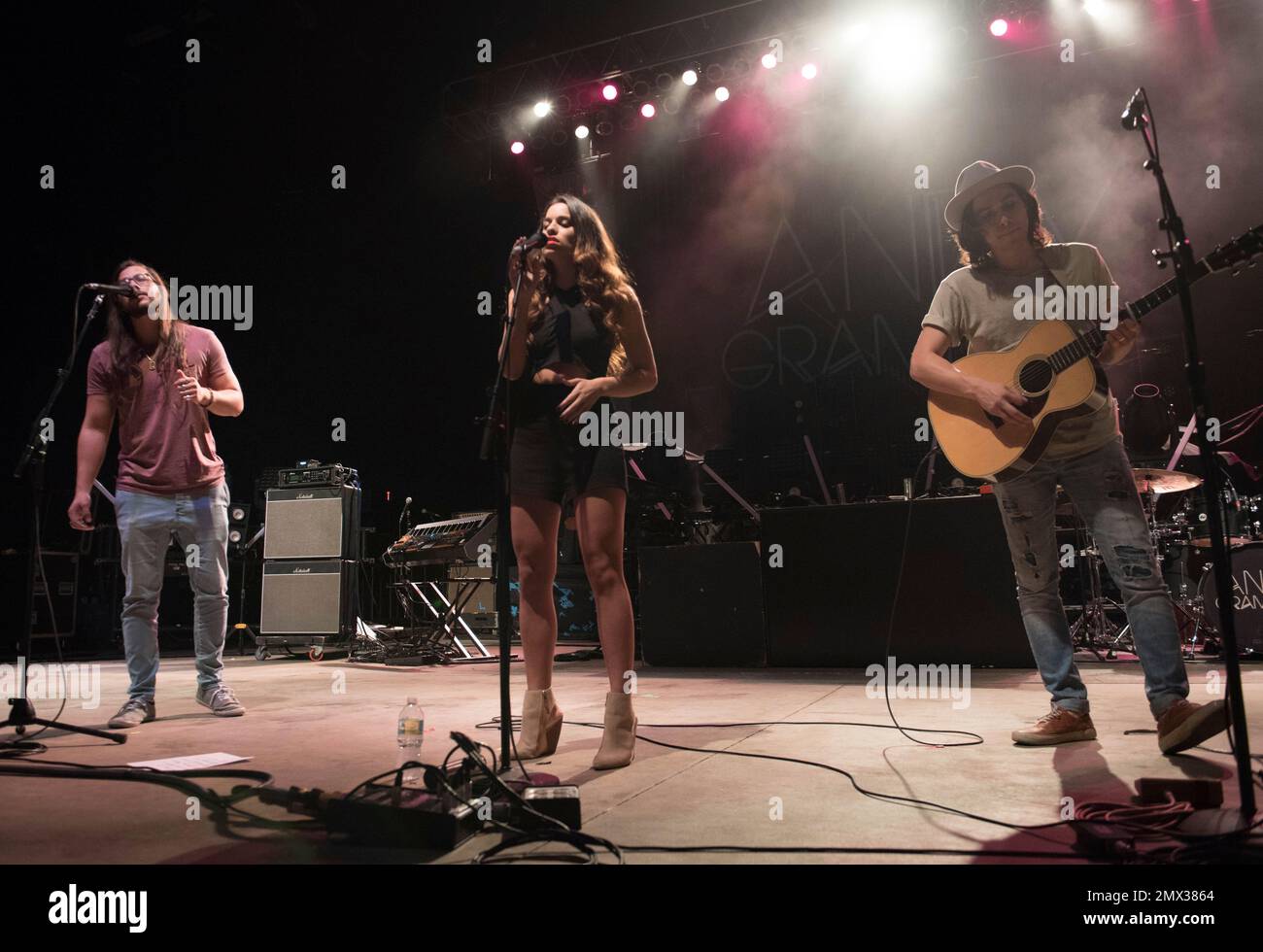 Michael Castro, from left, Jackie Castro and Jason Castro open up for ...