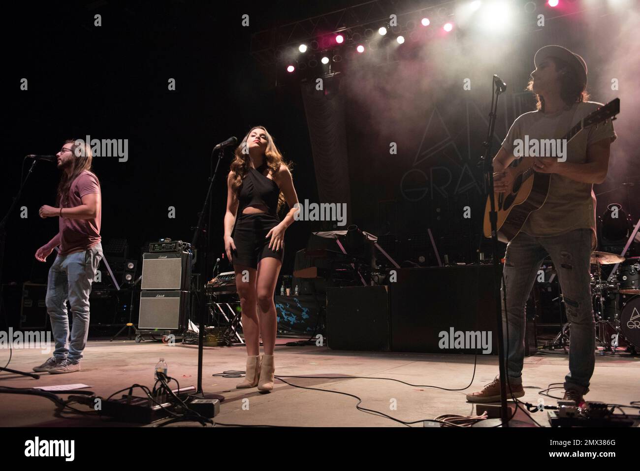 Michael Castro, from left, Jackie Castro and Jason Castro open up for ...