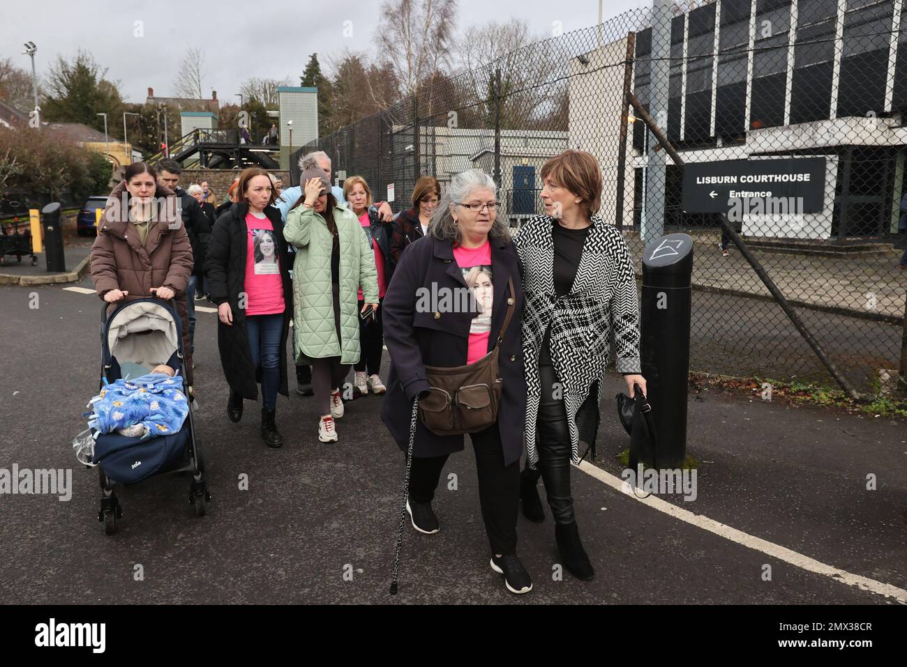 Friends, family members and supporters of murder victim Natalie McNally ...