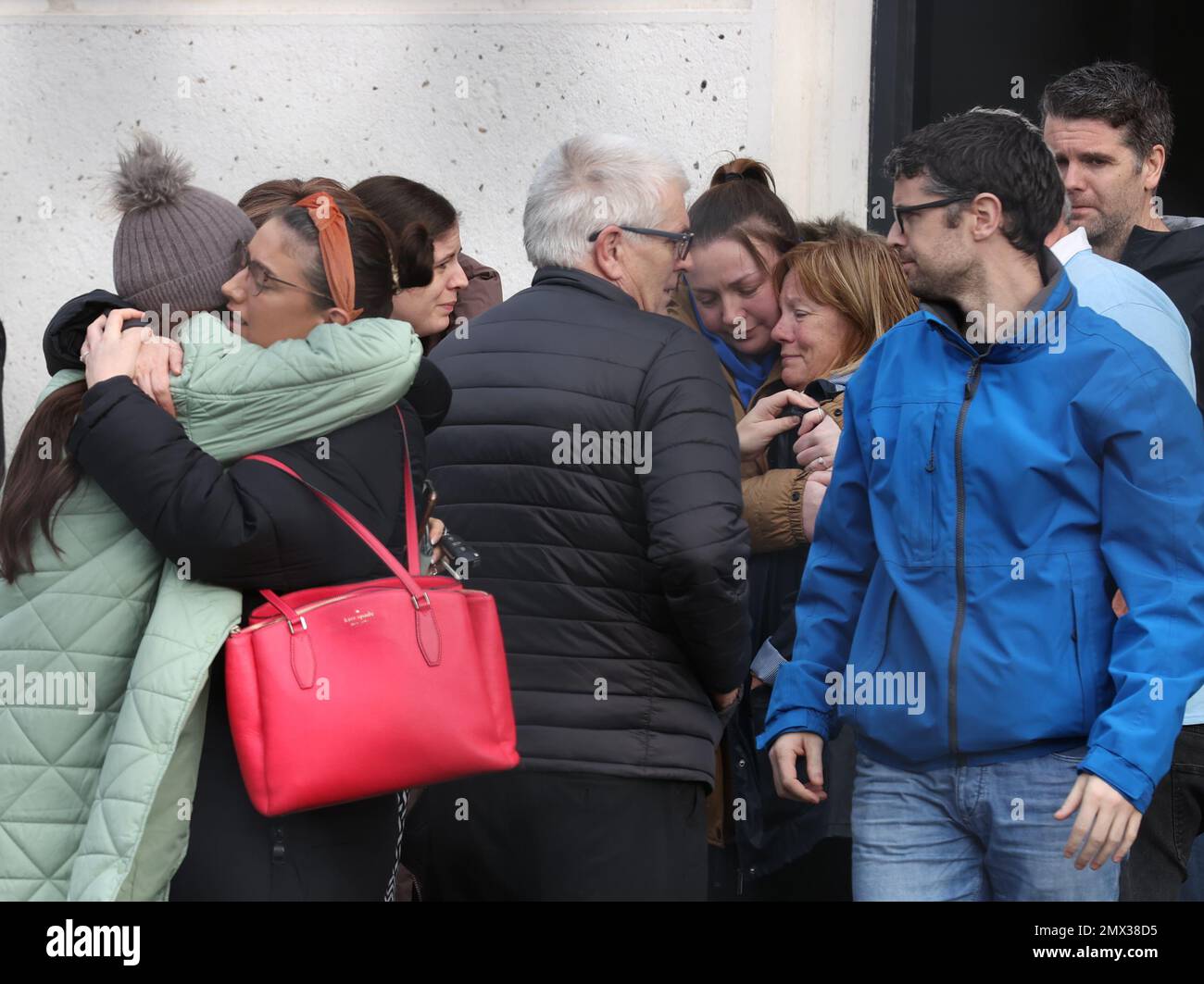 Friends, family members and supporters of murder victim Natalie McNally ...