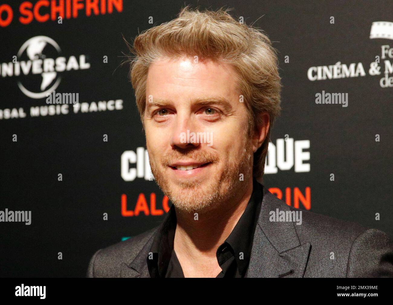 US's bassist Kyle Eastwood poses before the screening of Dirty Harry ...