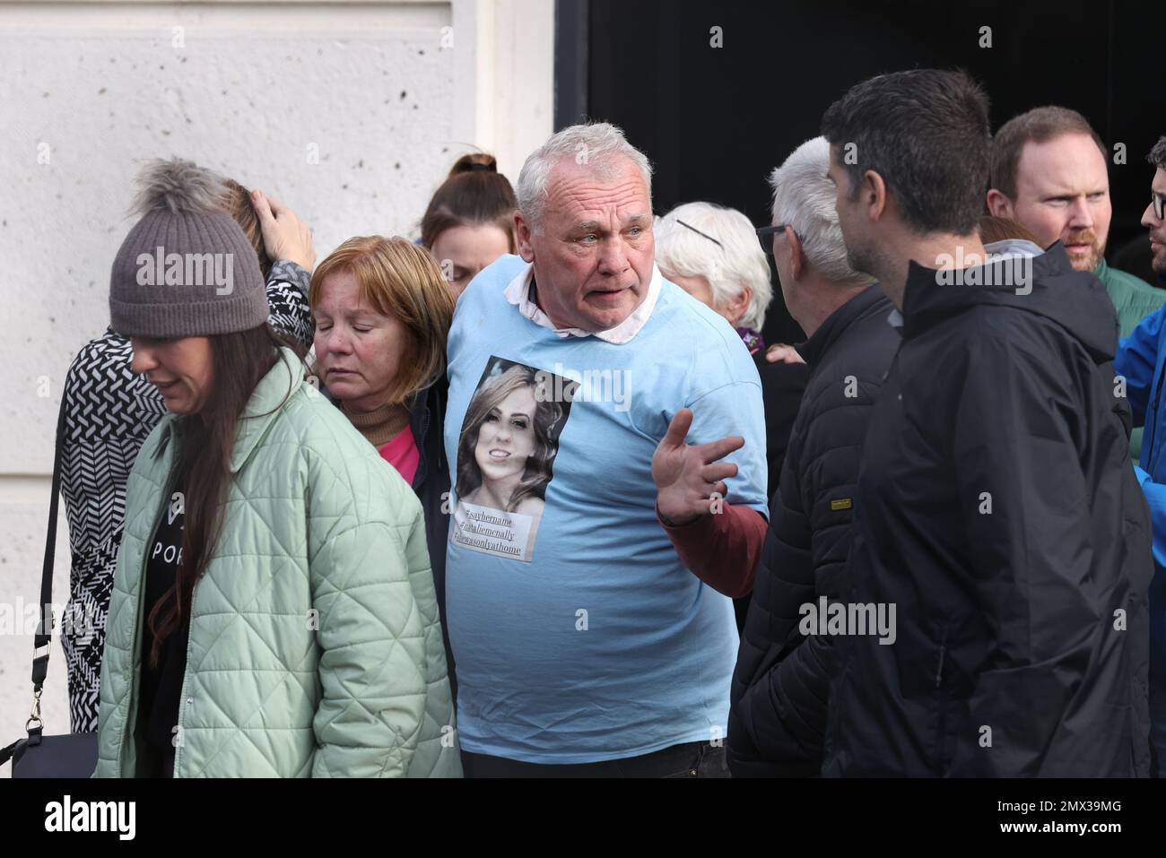 Friends, family members and supporters of murder victim Natalie McNally ...