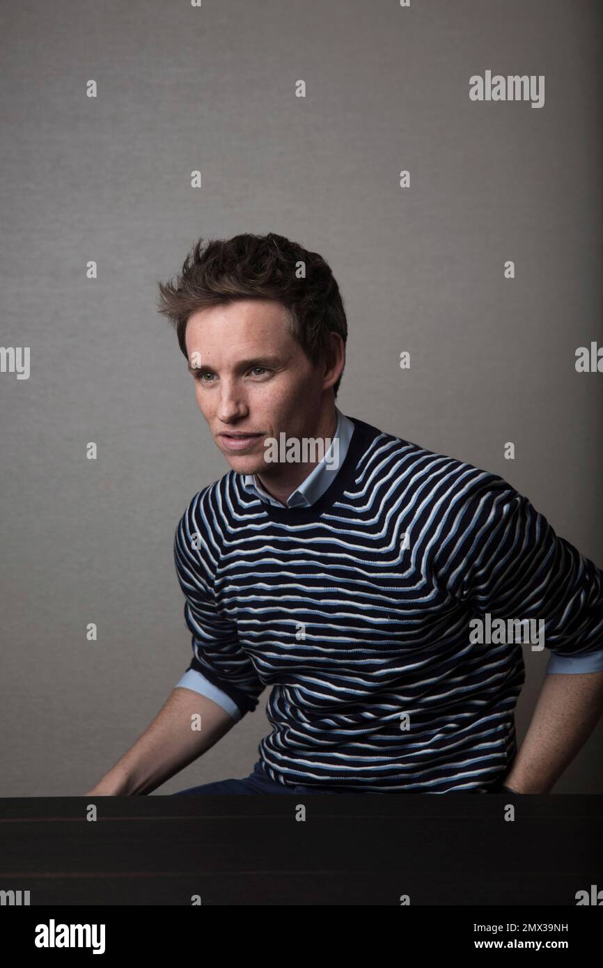 In this Nov. 7, 2016 photo, actor Eddie Redmayne poses for a portrait ...