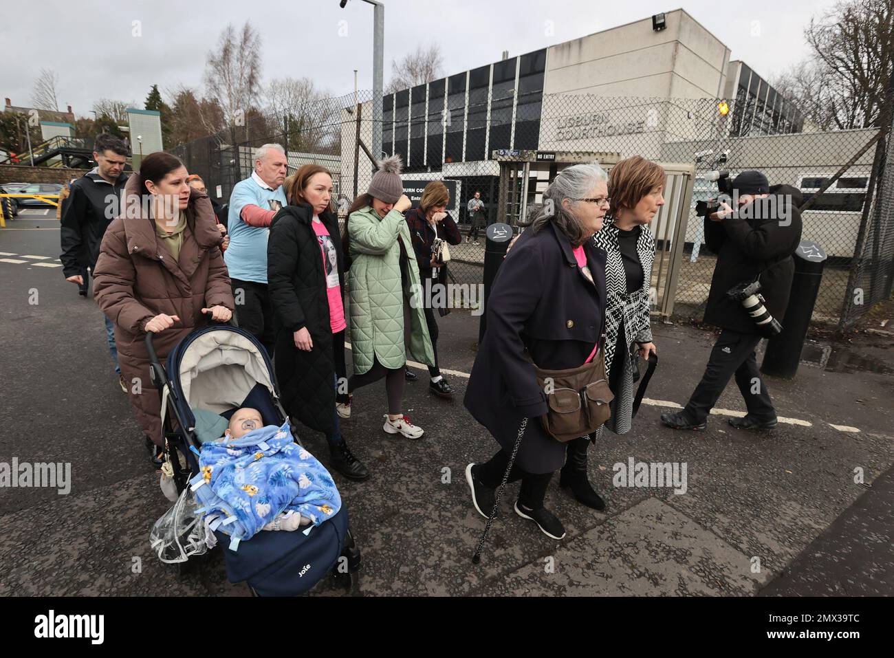 Friends, family members and supporters of murder victim Natalie McNally ...