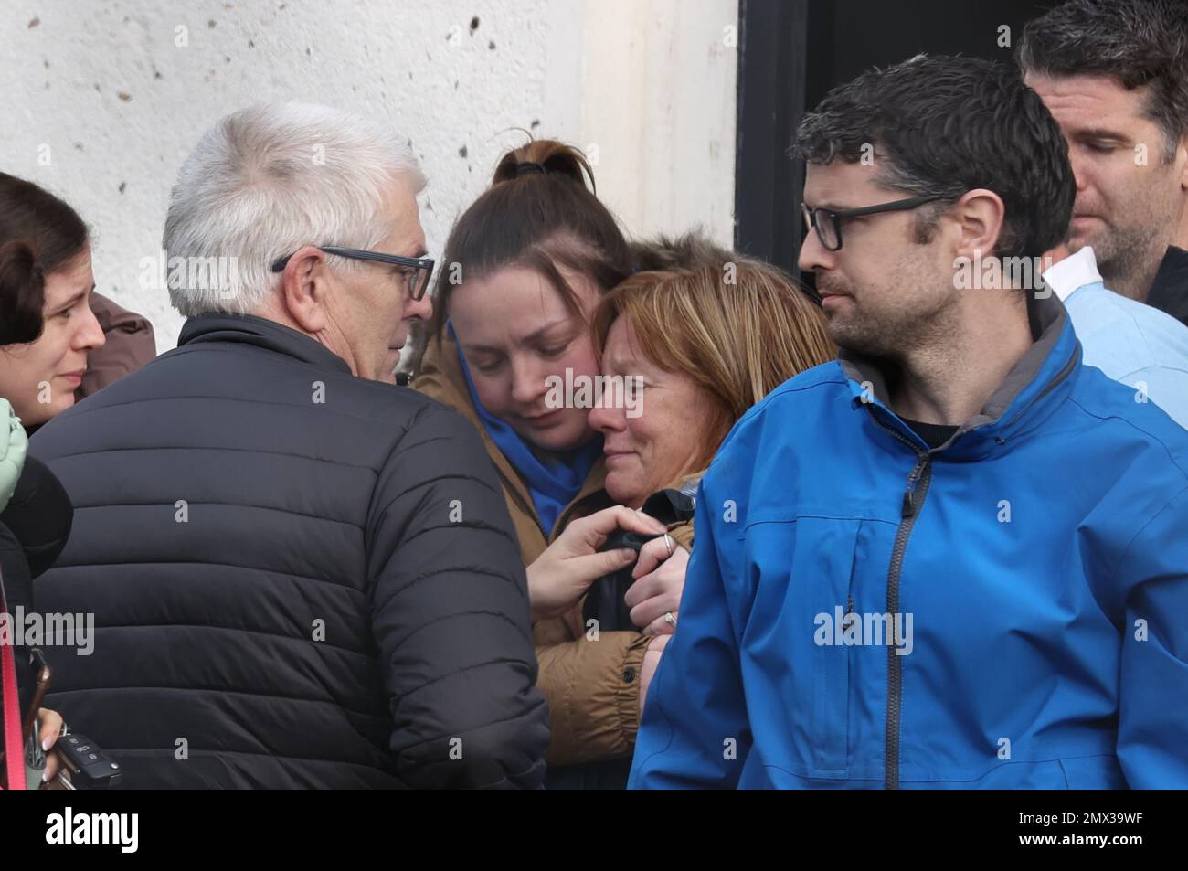 Friends, family members and supporters of murder victim Natalie McNally ...