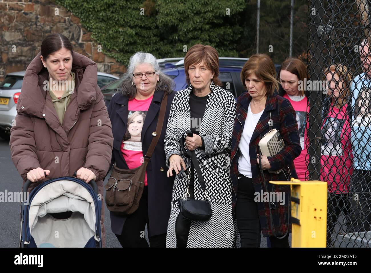 Friends, family members and supporters of murder victim Natalie McNally ...