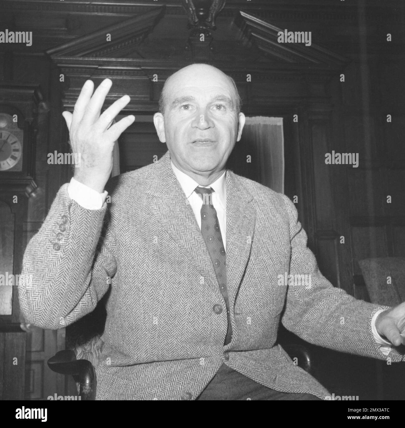 Bela Guttmann, Hungarian-born football coach of European Cup holders ...